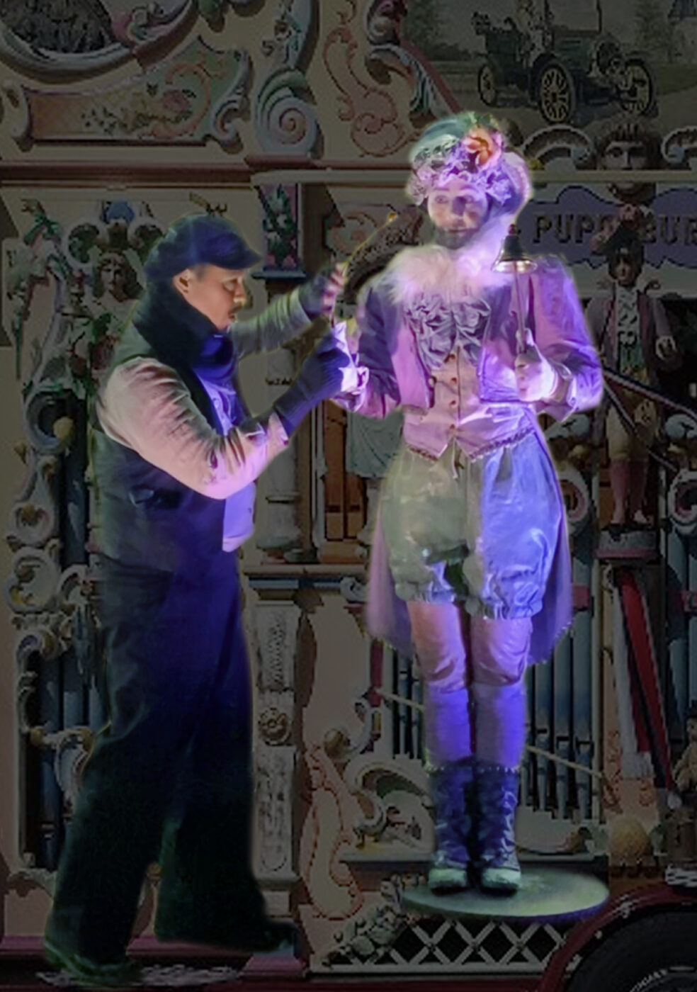 005 Popke Ping And Organ Man Living Sculptures 